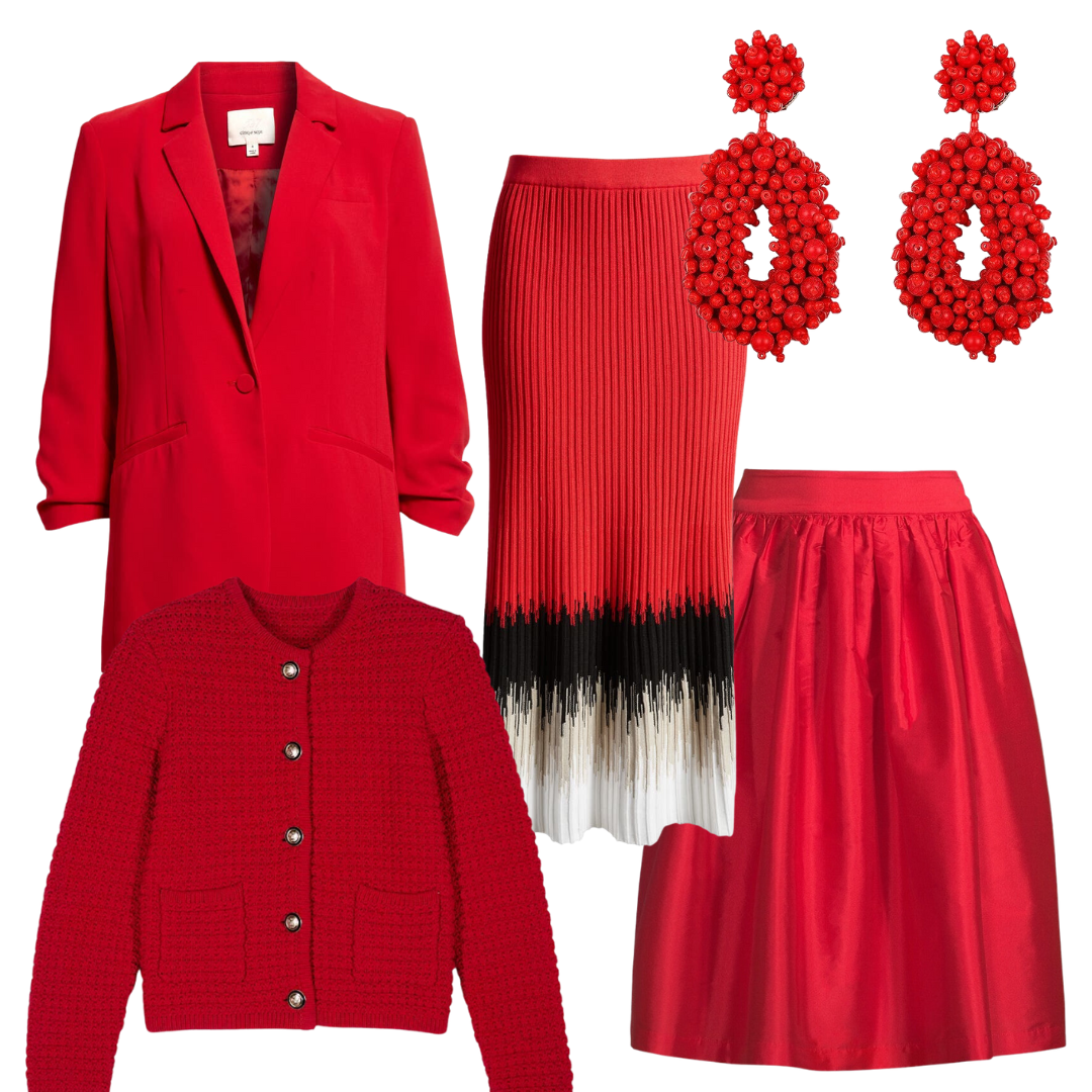 Red Clothes and Accent Pieces For Fall! - Seasons Embraced