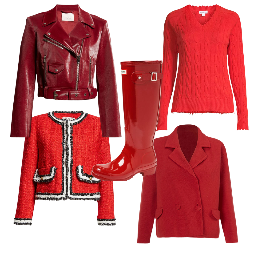 Red Clothes and Accent Pieces For Fall! - Seasons Embraced