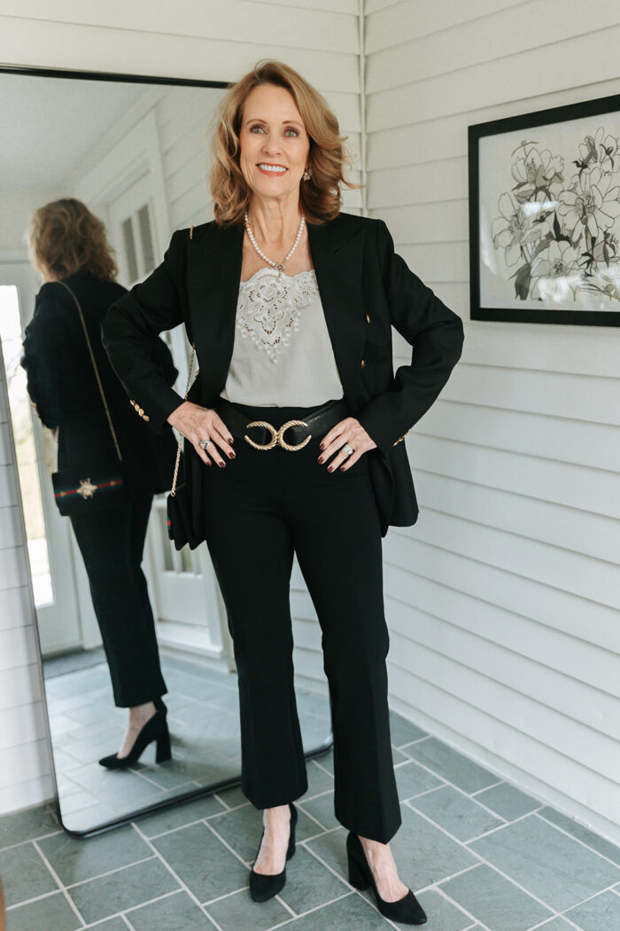 How To Style Black Pants - Seasons Embraced