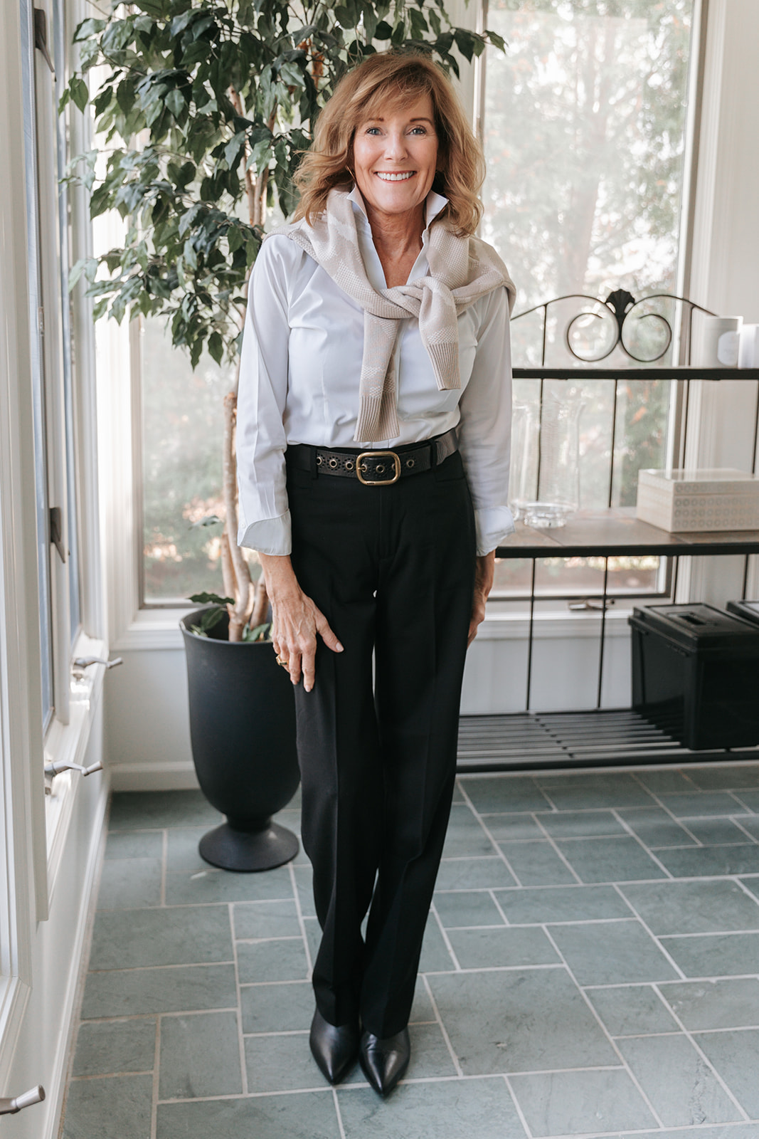 How To Style Black Pants - Seasons Embraced