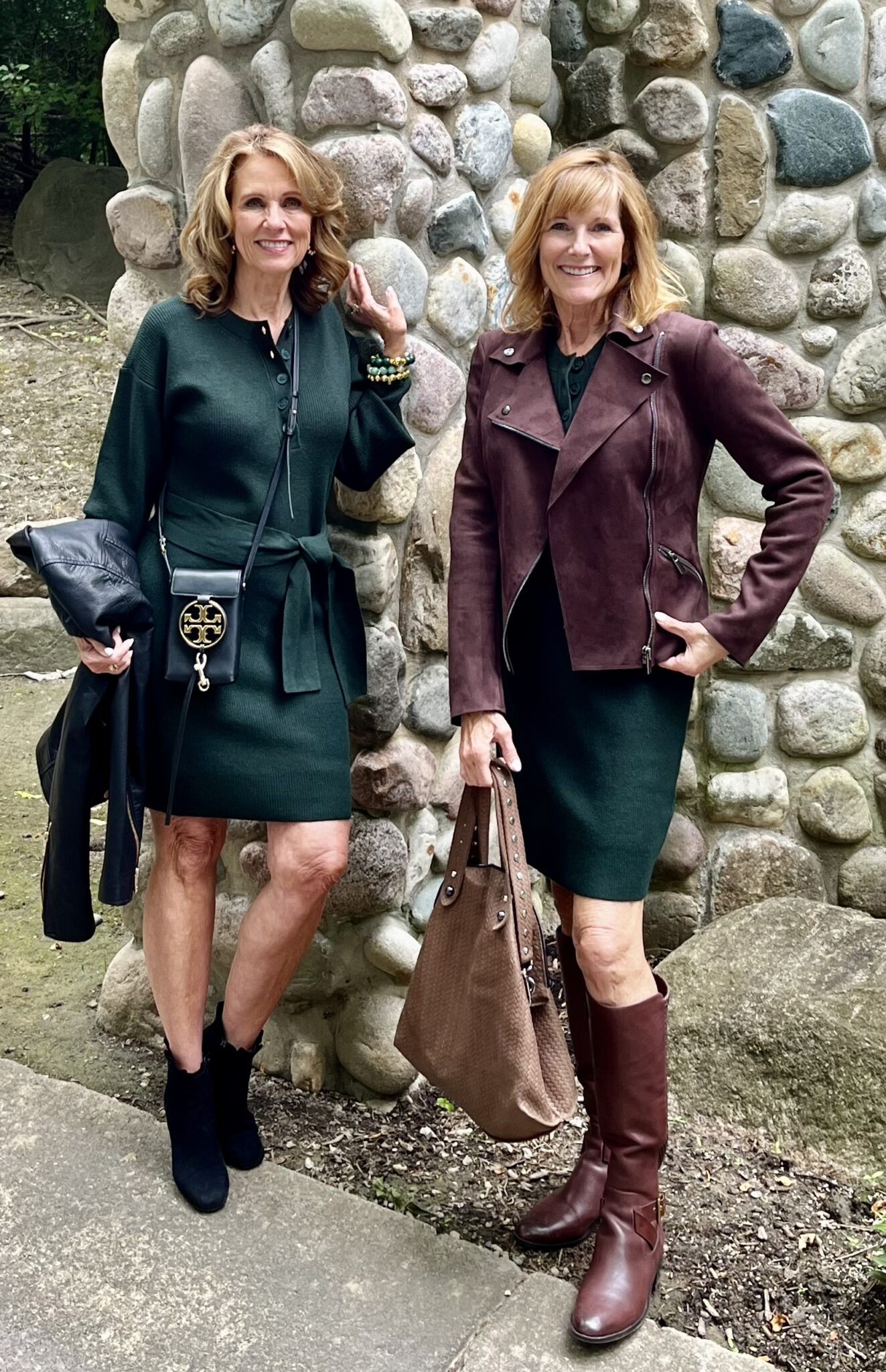 How To Wear Fall Dresses With Boots - Seasons Embraced