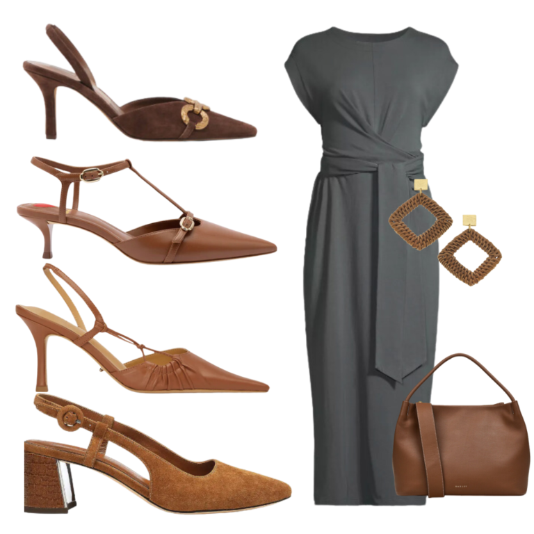 What Color Shoes To Wear With A Blue Dress - Seasons Embraced